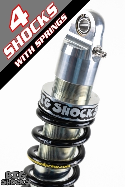 2.25" S-Emulsion - 8" Travel (4) Shock & Spring Packages