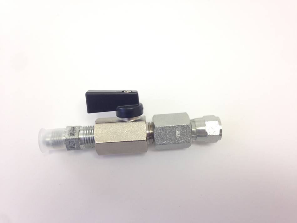 Nitrogen Fill Inline Shutoff Valve