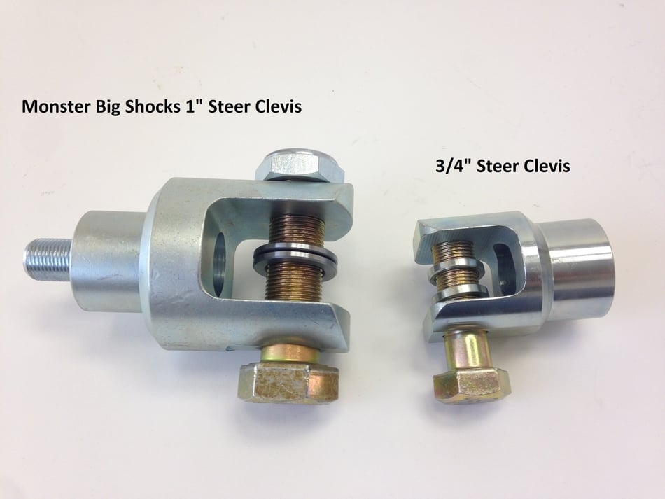 1" x 1.25" Steering Clevis kit